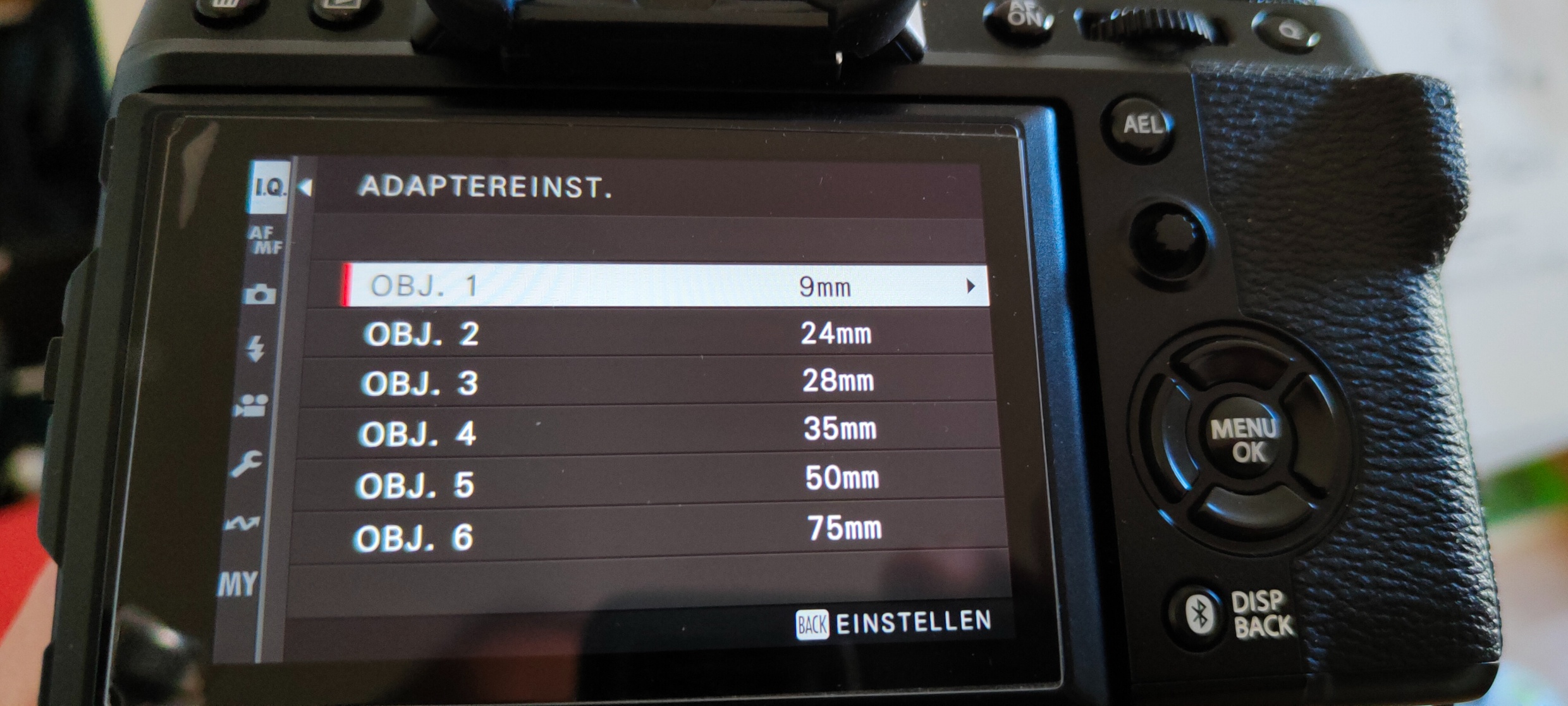 Wie kann ich das Laowa 9mm zero d in der X-T5 einstellen? - Fremd ...